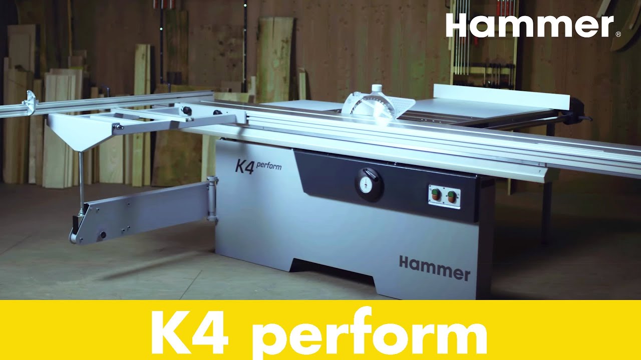 K4 Perform panel saw - Hammer woodworking machines