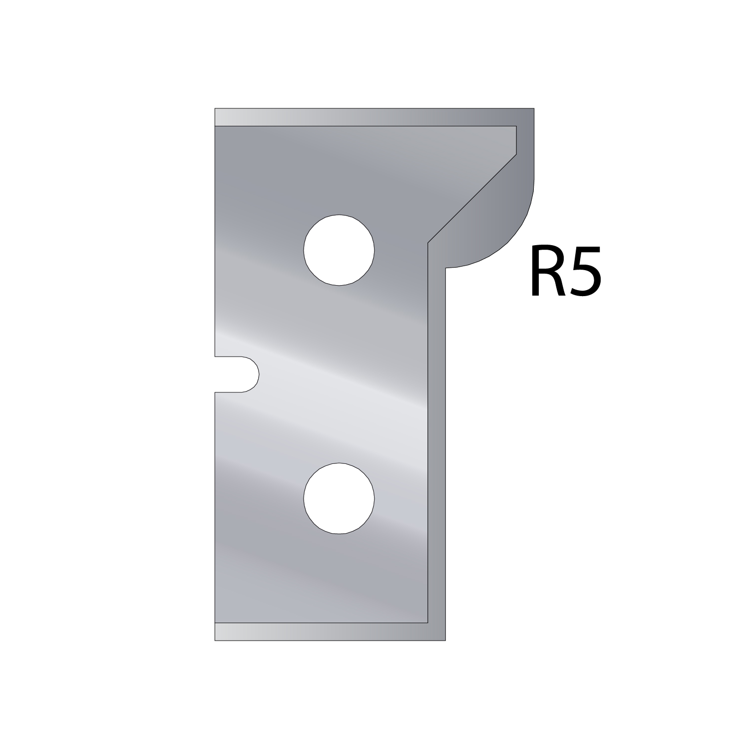 Replacement profile knife | 4 pcs to cutter NR.1 | Felder Group Shop