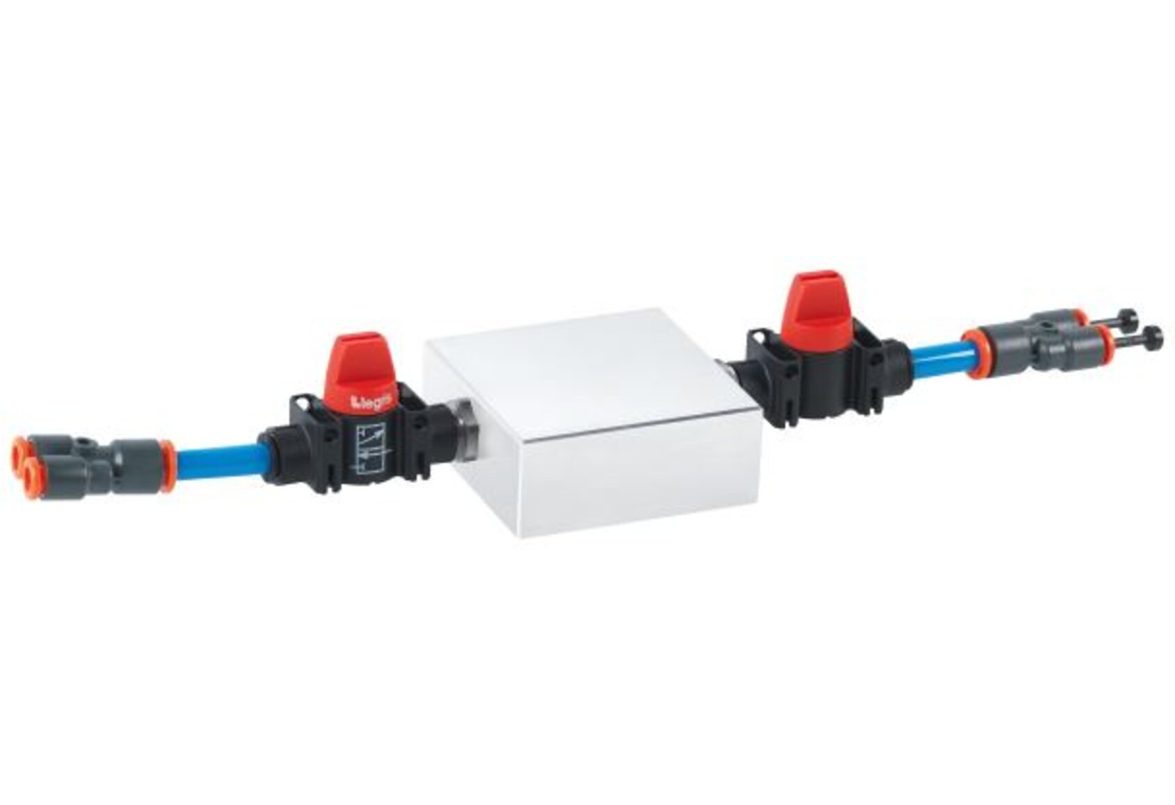 Vacuum distribution block | 2 x 2 outputs with grid pattern | Felder ...
