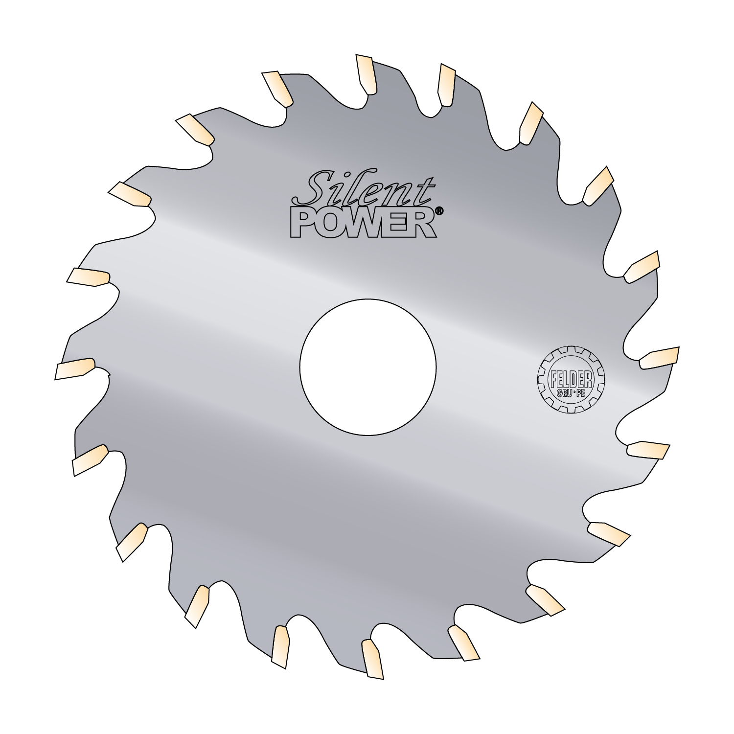 Saw blade 45° end caps Ø 100 mm | 20 teeth | Felder Group Shop