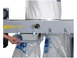 Dust Extractor AF 22 Mobile | 3x 400 V | Ø 120 + Ø 80 mm | Felder Group ...