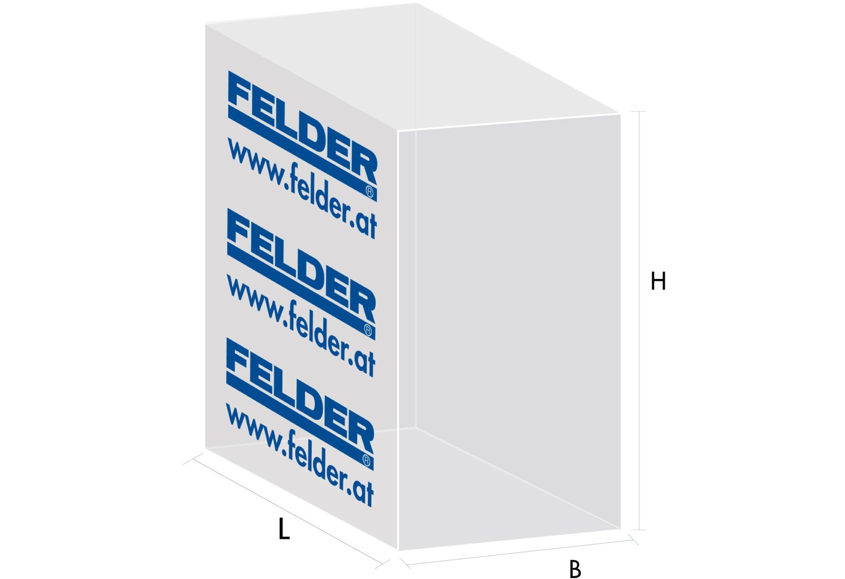 Chip-bag for clean-air dust extractors for Felder RL 125, RL 140, RL ...