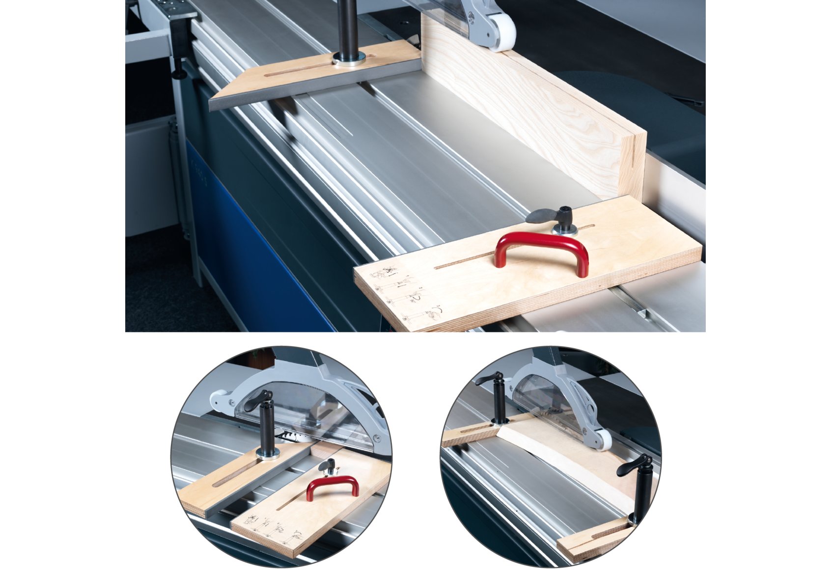 Clamping and Saw System for X-Roll sliding table from year of ...