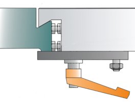Table extension with S-coupling for Felder Length 500 mm | Felder Group ...