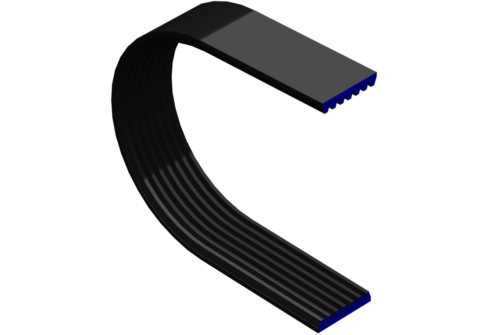 Poly V Belt PJ 10 PJ 1355 | Length 1355 mm | Width 23 mm | Felder Group ...