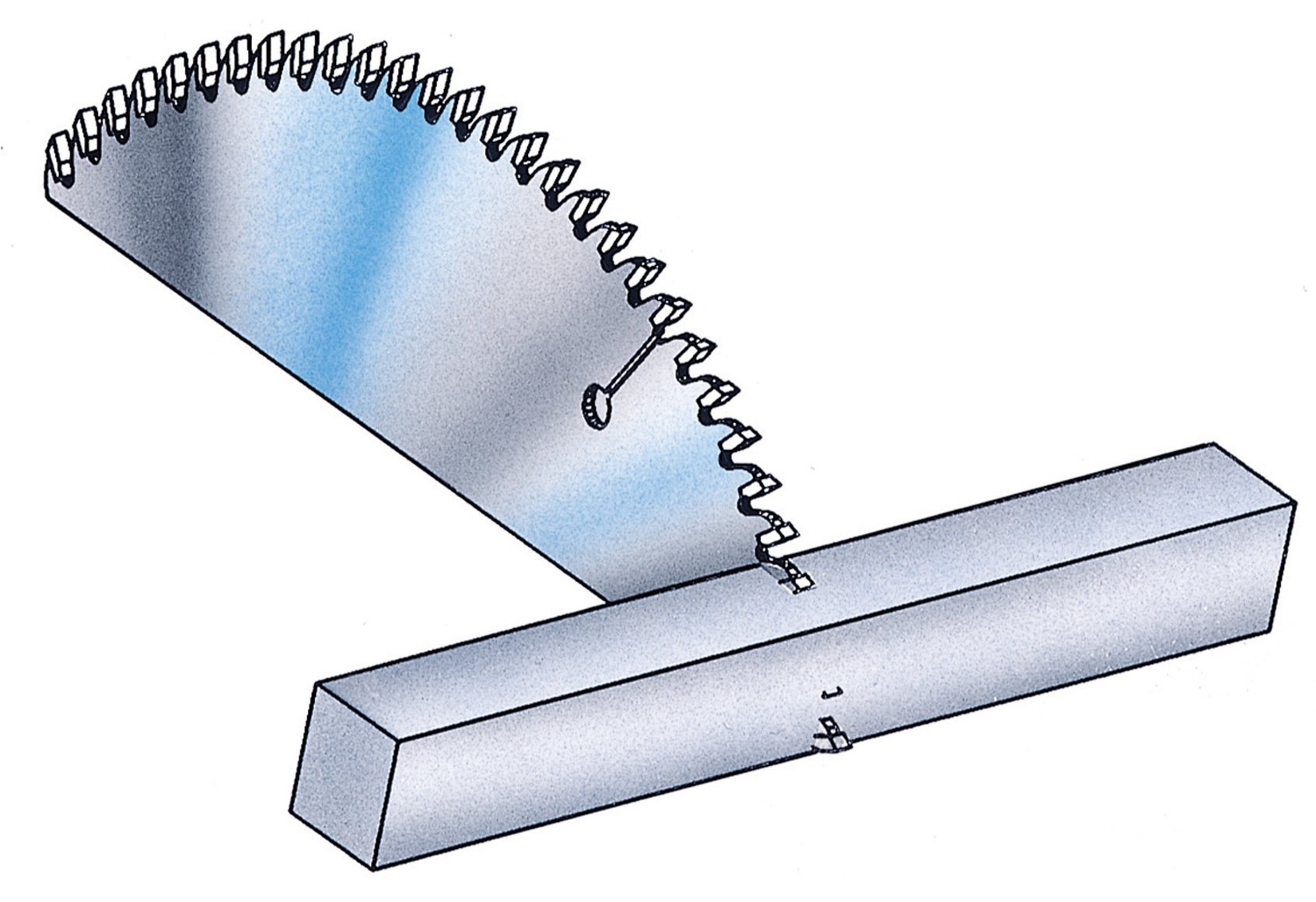 HW Aluminium Saw Blade Silent Power® Silver Ø 300 mm | 88 teeth ...